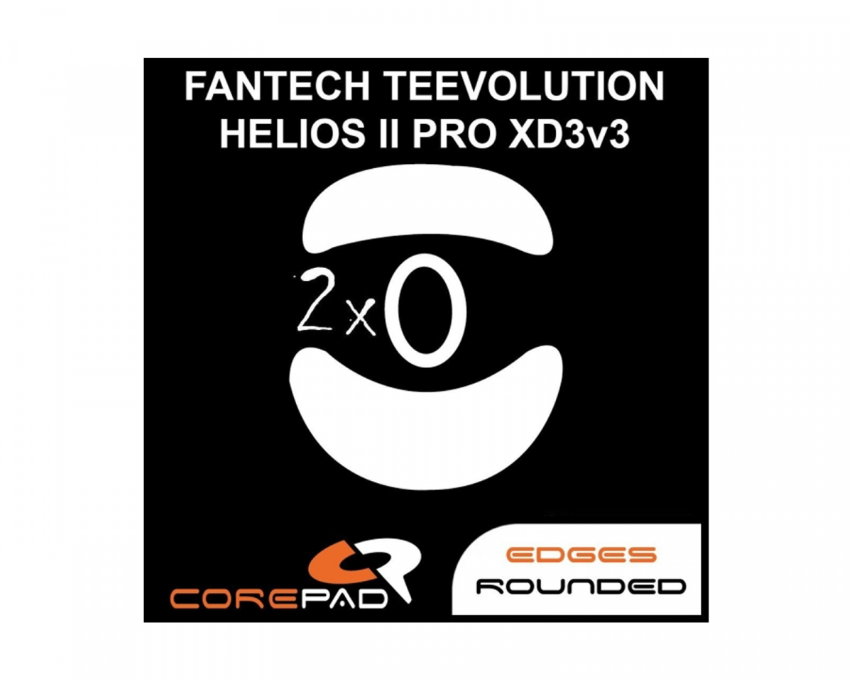 Corepad Skatez PRO til Fantech TeeVolution HELIOS II PRO XD3V3 Wireless - MaxGaming.dk