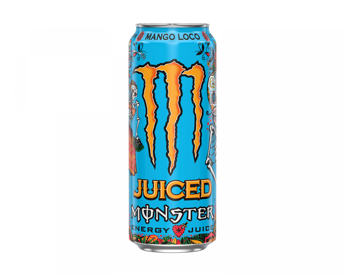Monster Energy Mango Loco 500ml - MaxGaming.dk