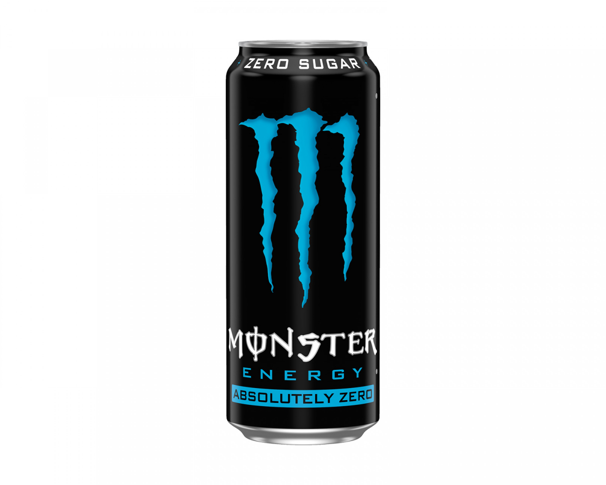 Monster Energy Absolutely Zero Sugar 500ml - MaxGaming.dk