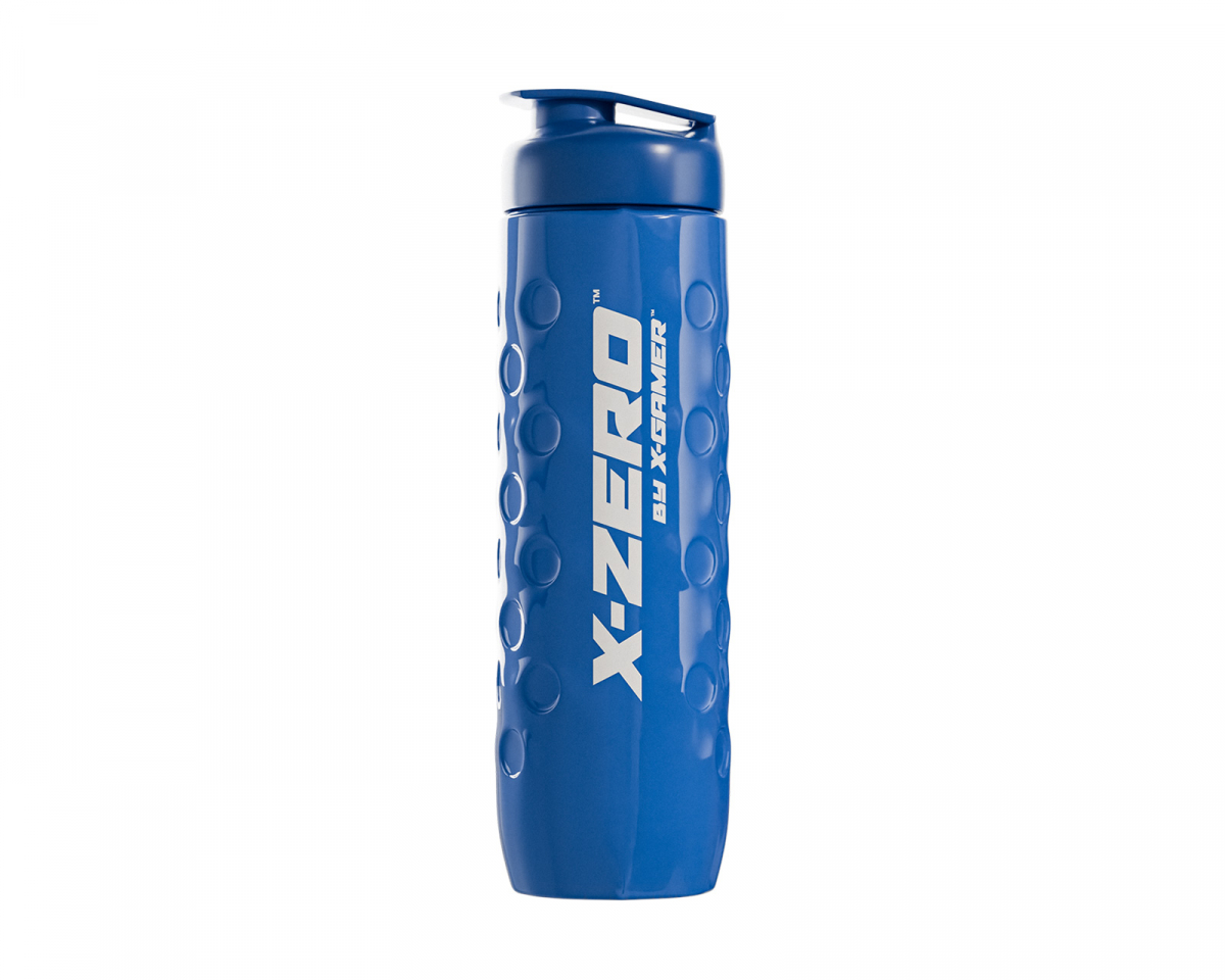 X-Gamer X-Zero Vandflaske 950ML - Blå - MaxGaming.dk