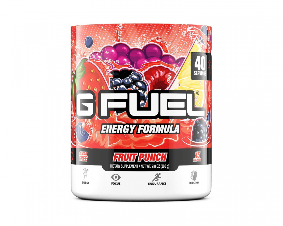 G FUEL Fruit Punch - 40 Portioner - MaxGaming.dk