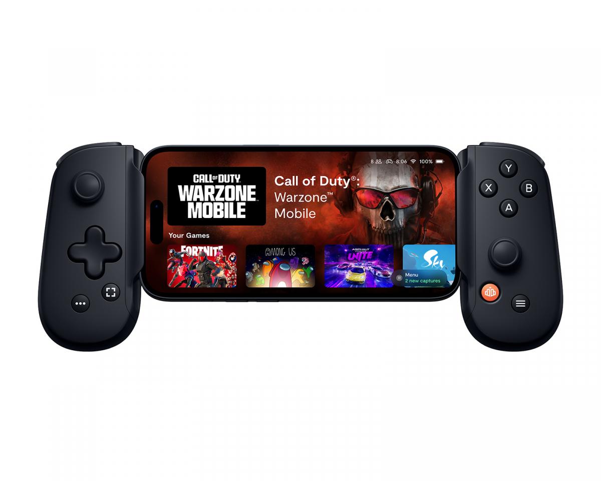 Backbone One Black (Lightning) - Gen 2 - MaxGaming.dk