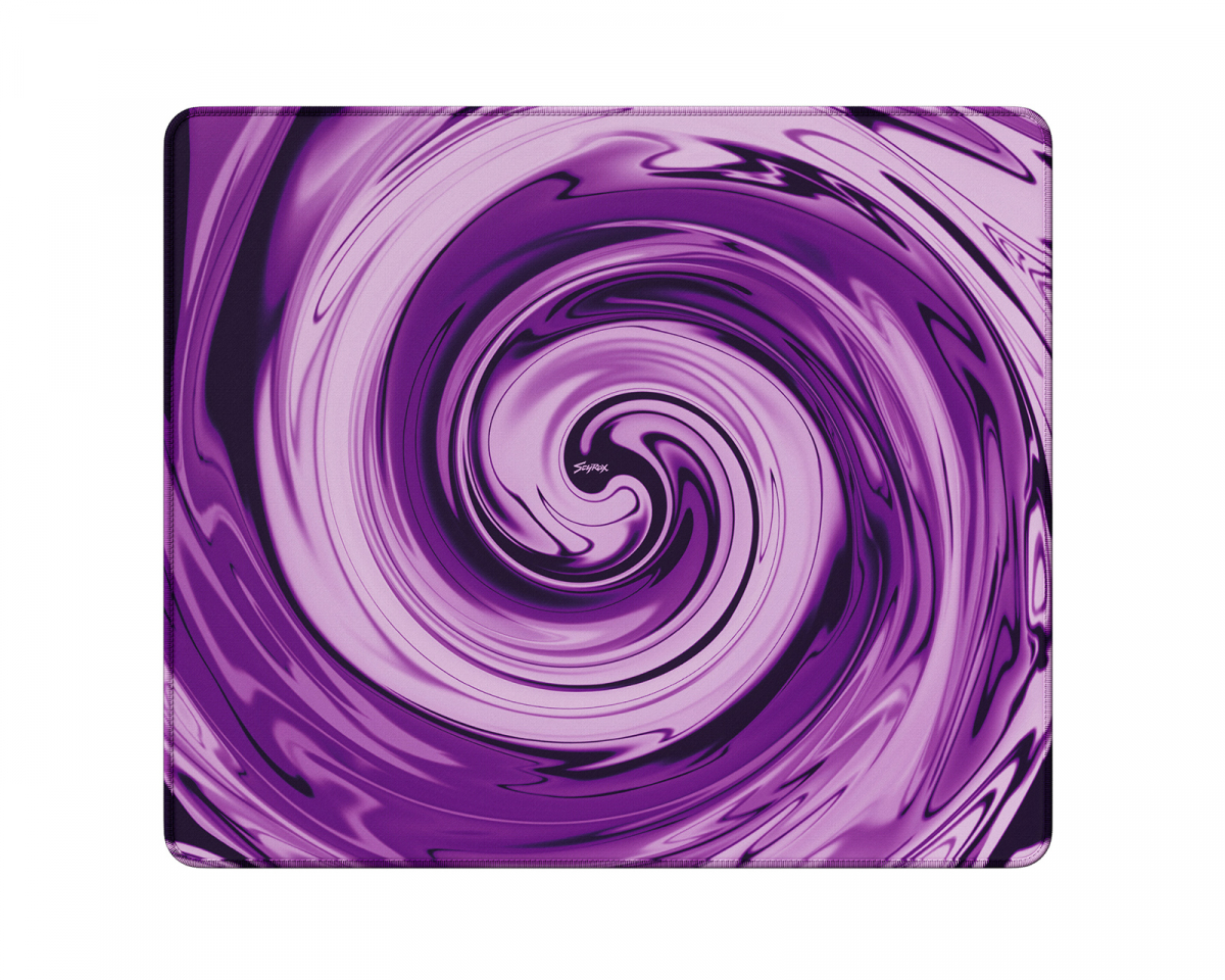 Scyrox Tornado Gaming Musemåtte - Lilla - MaxGaming.dk