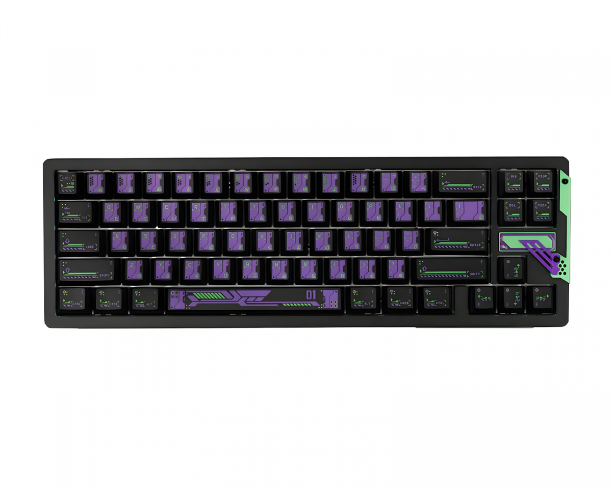 Chilkey Slice68 HE Gaming Tastatur - Lilla - MaxGaming.dk