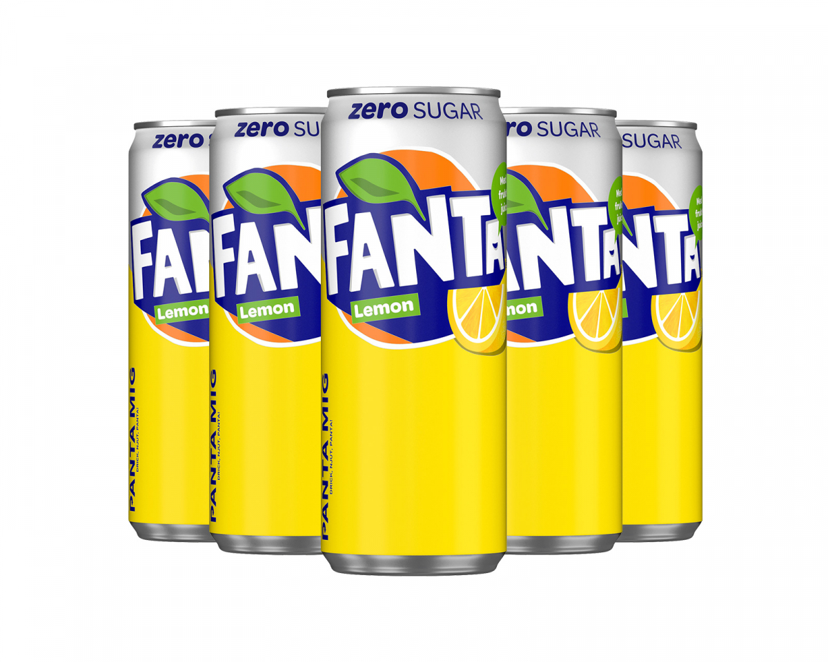 Fanta Zero Lemon 20-pack 33cl - MaxGaming.dk